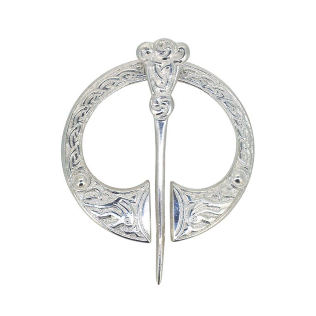 Silver Celtic Kilt Pin - Etsy