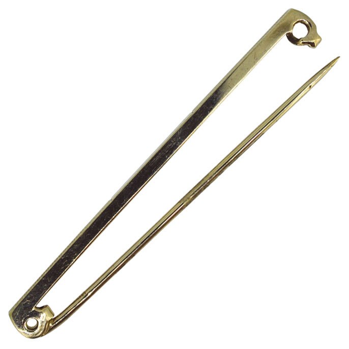 Gold Bar Stock Pin - Etsy