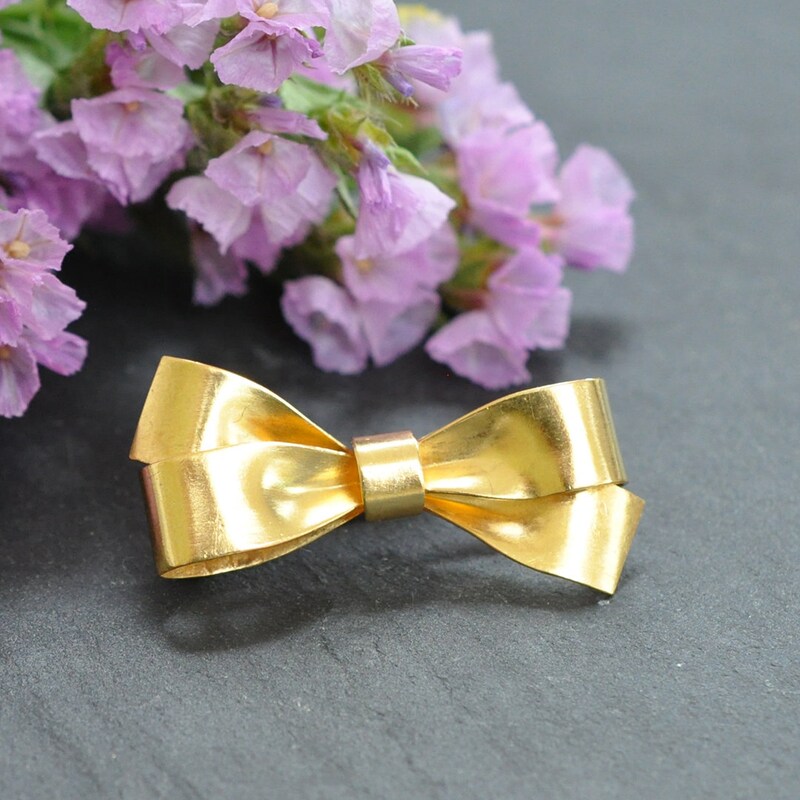 Bow Brooch - Etsy