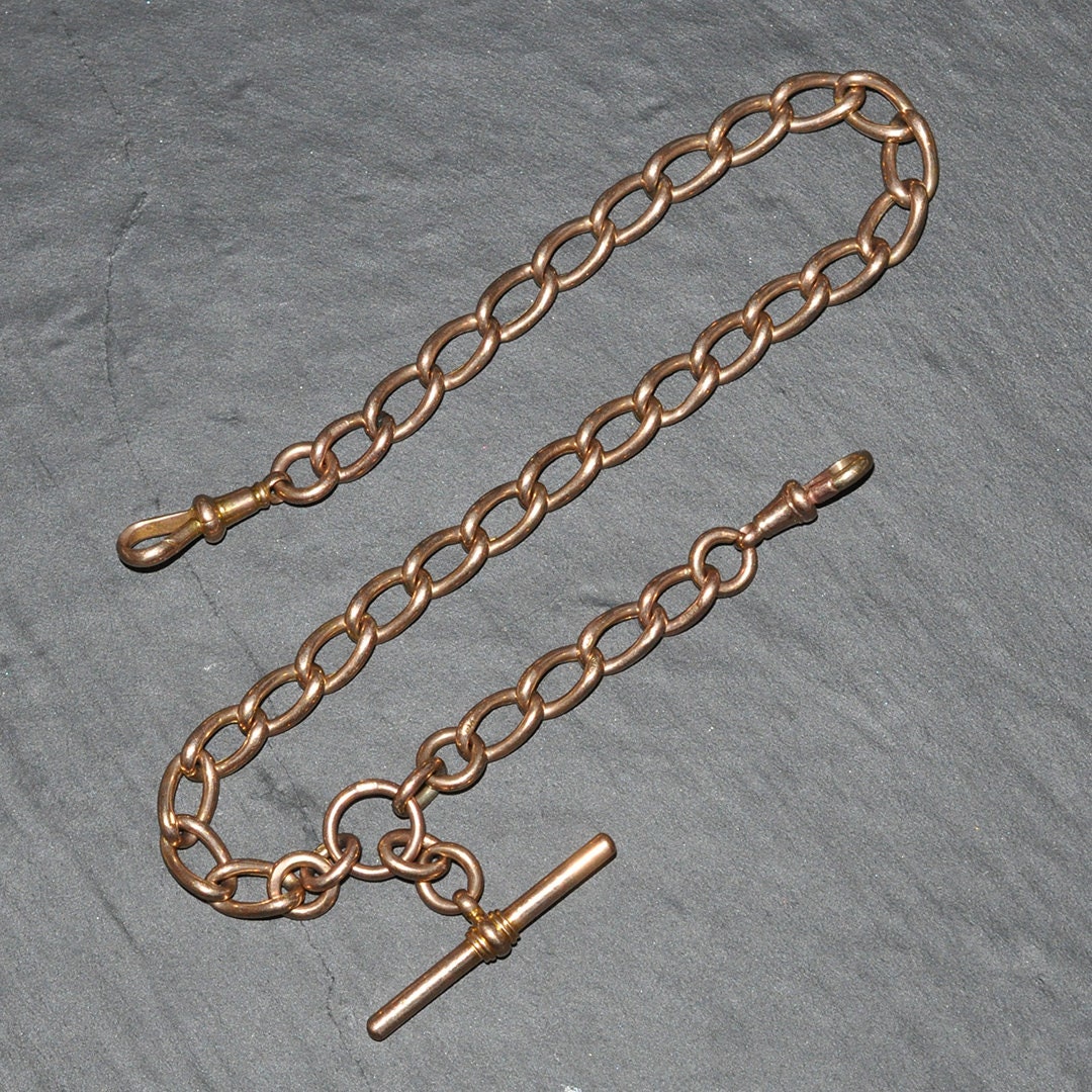 Rose Gold Watch Chain - Etsy