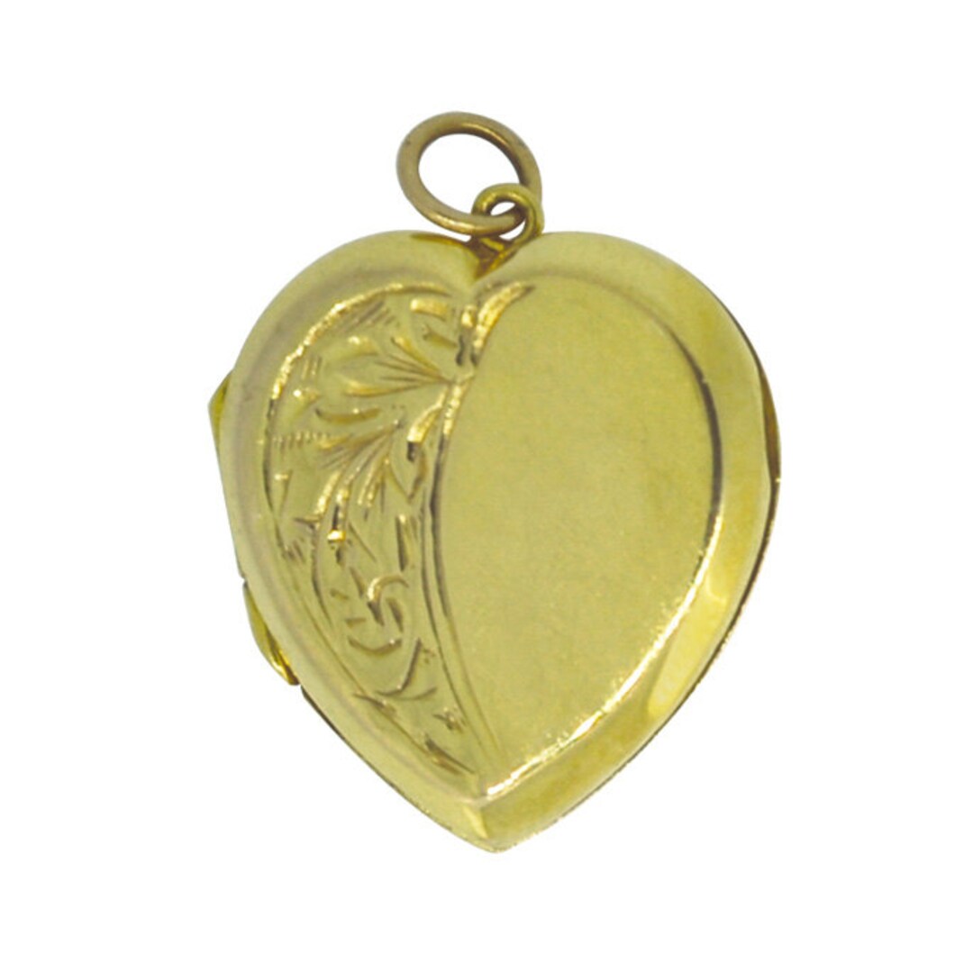 Vintage Heart Shaped Locket - Etsy