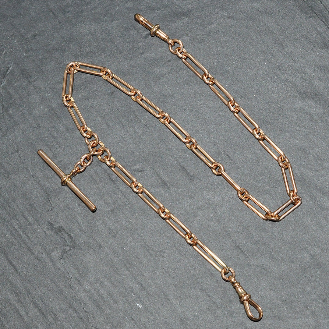 Rose Gold Watch Chain - Etsy