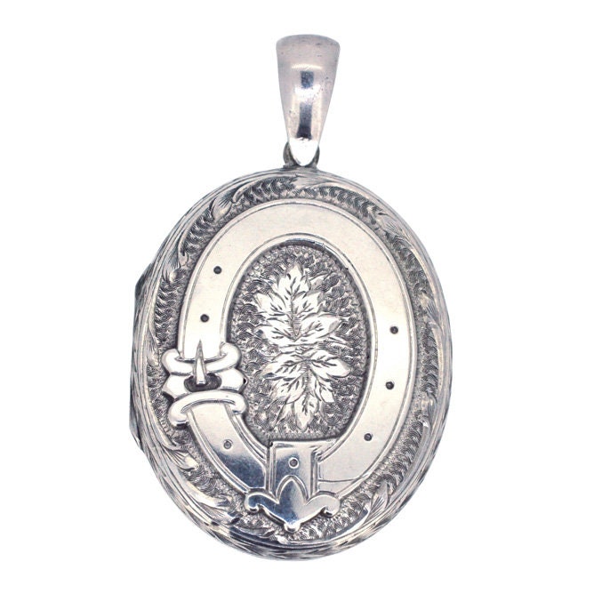 Victorian Silver Locket - Etsy