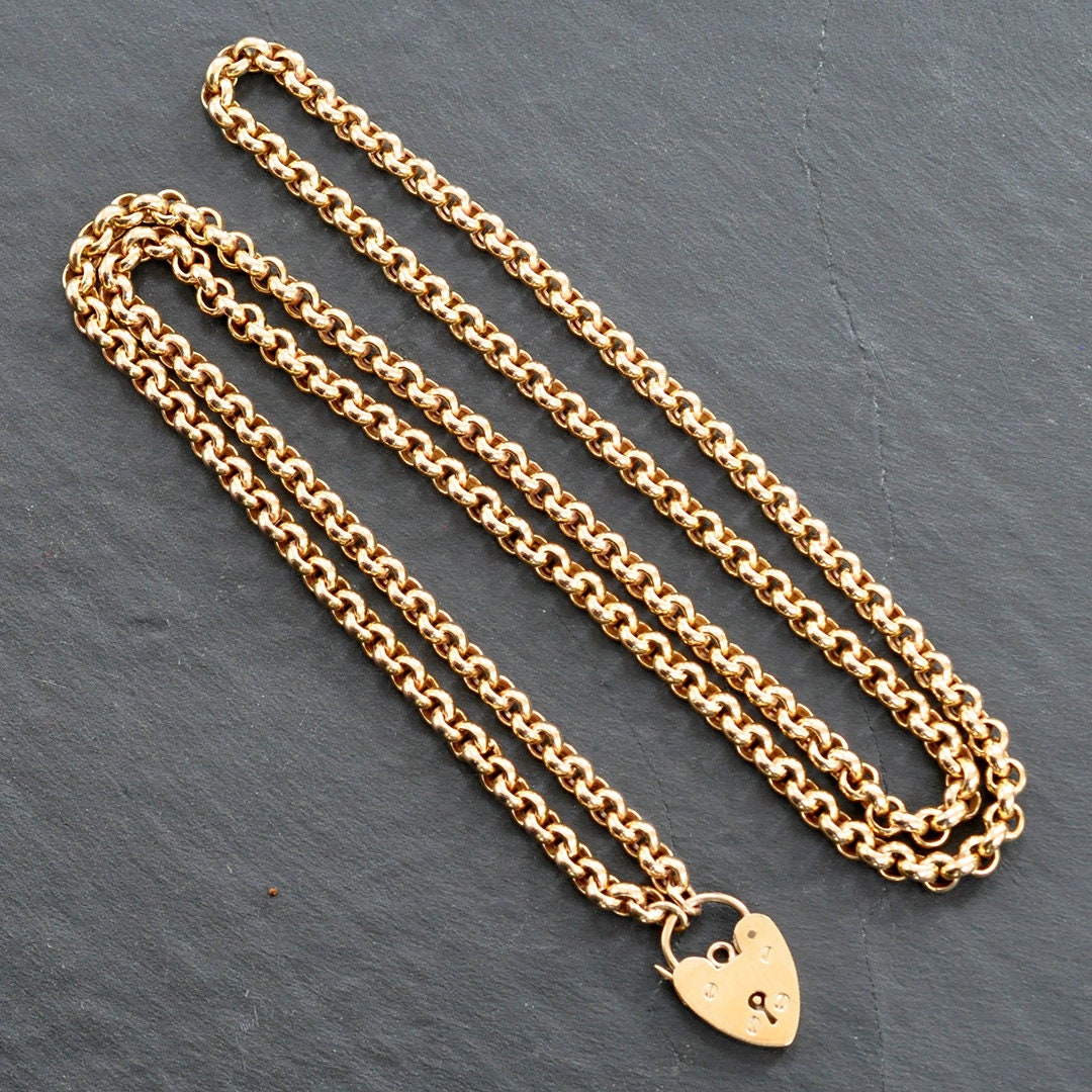 Vintage Gold Watch Chain Necklace - Etsy