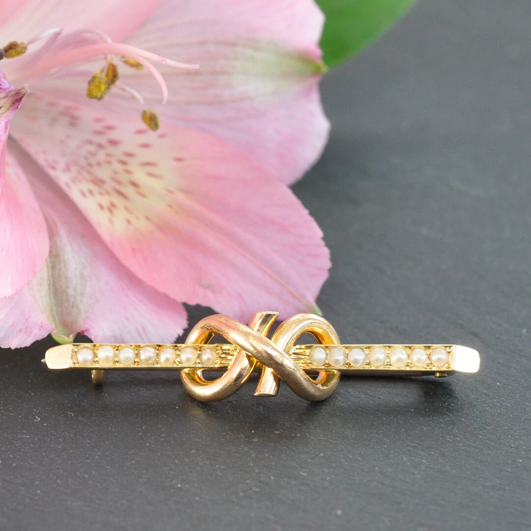 Pearl Stock Pin - Etsy
