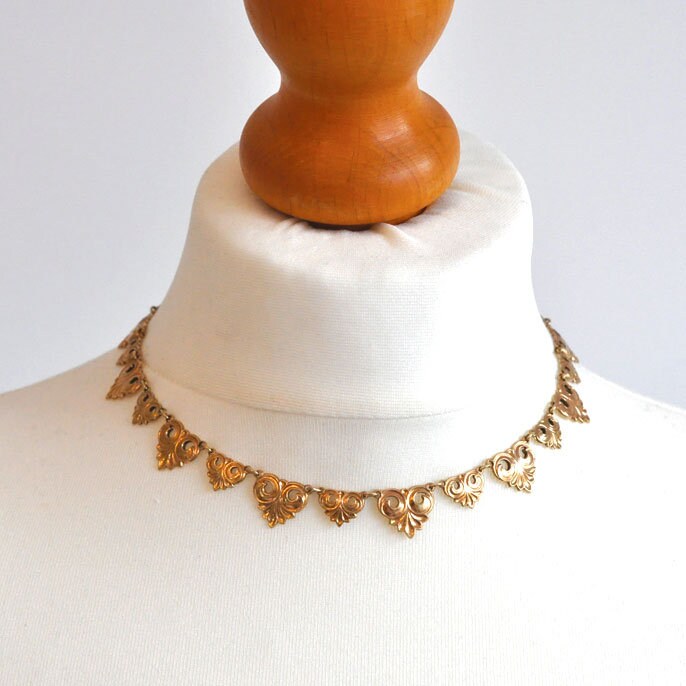 Fancy Link Collar - Etsy