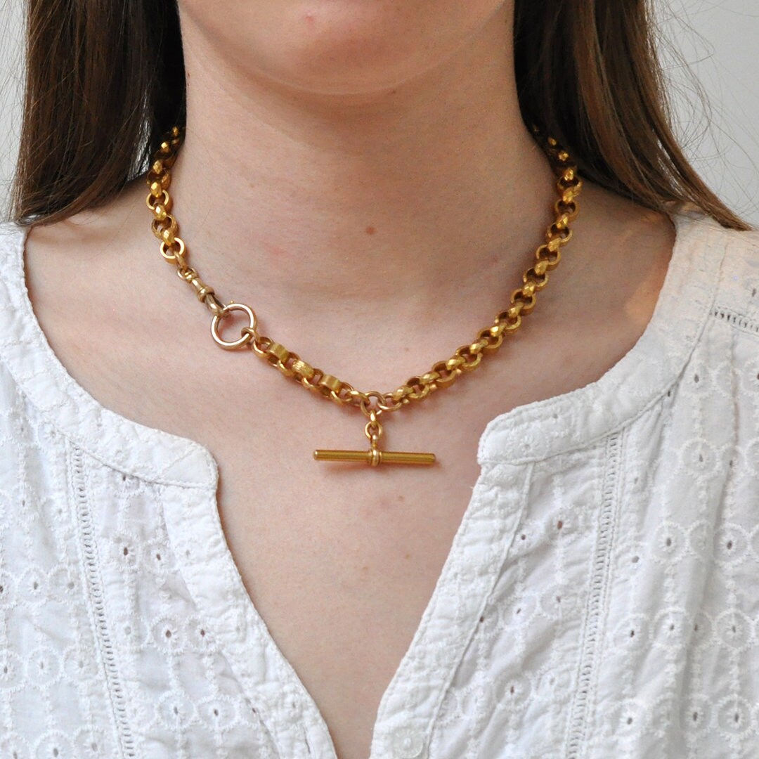 Vintage Gold Watch Chain - Etsy