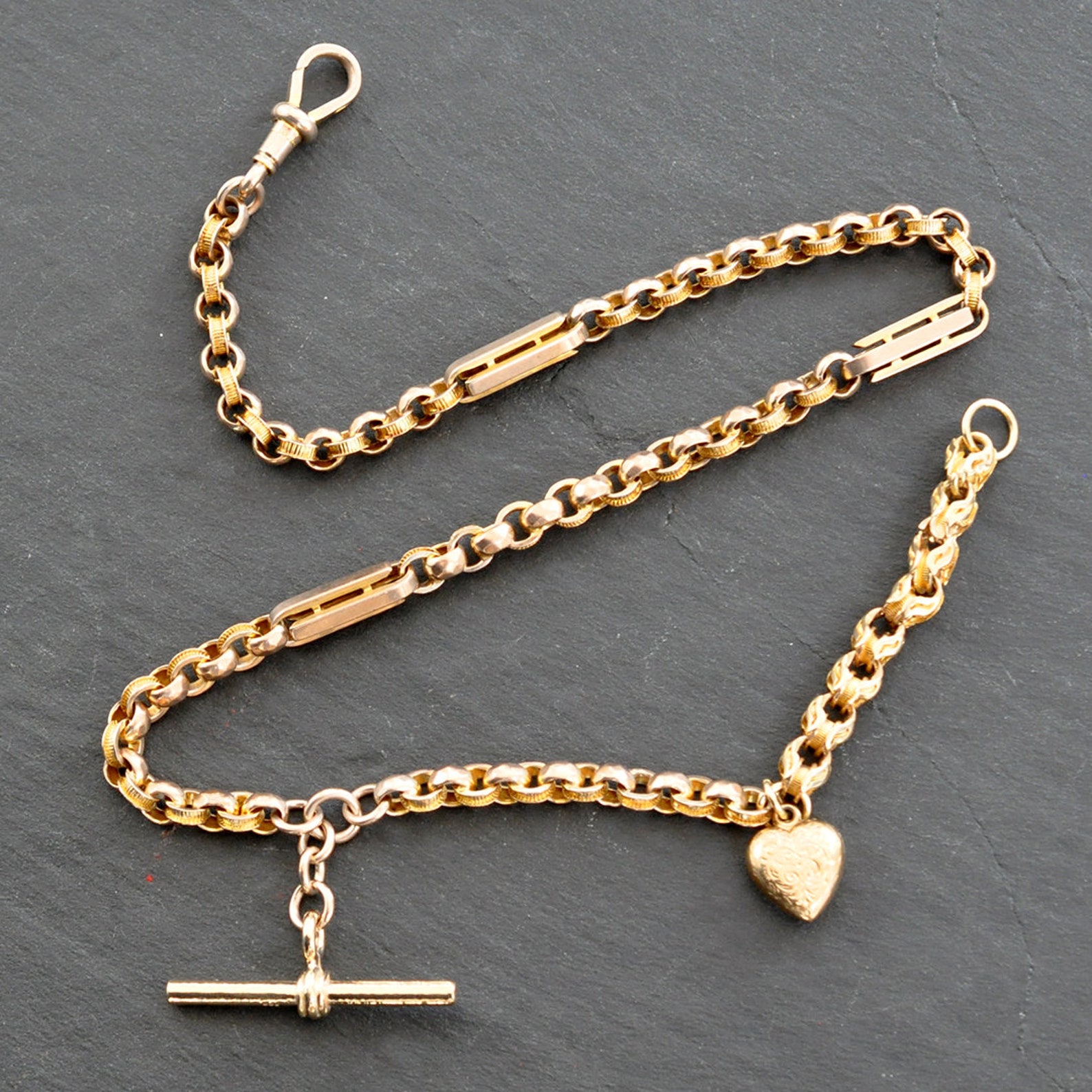 Gold Watch Chain - Etsy