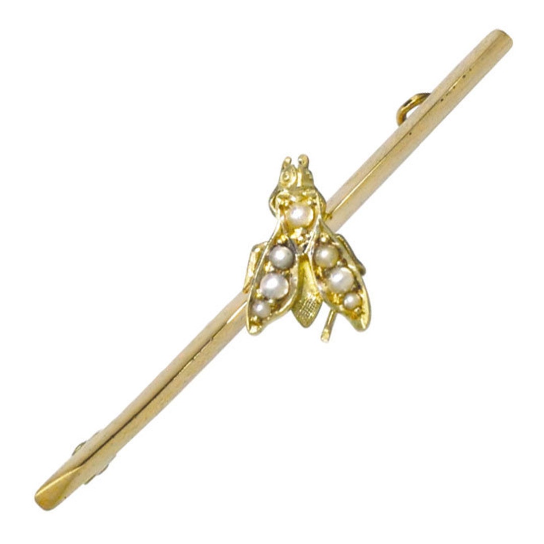 Pearl Bug Brooch - Etsy Hong Kong