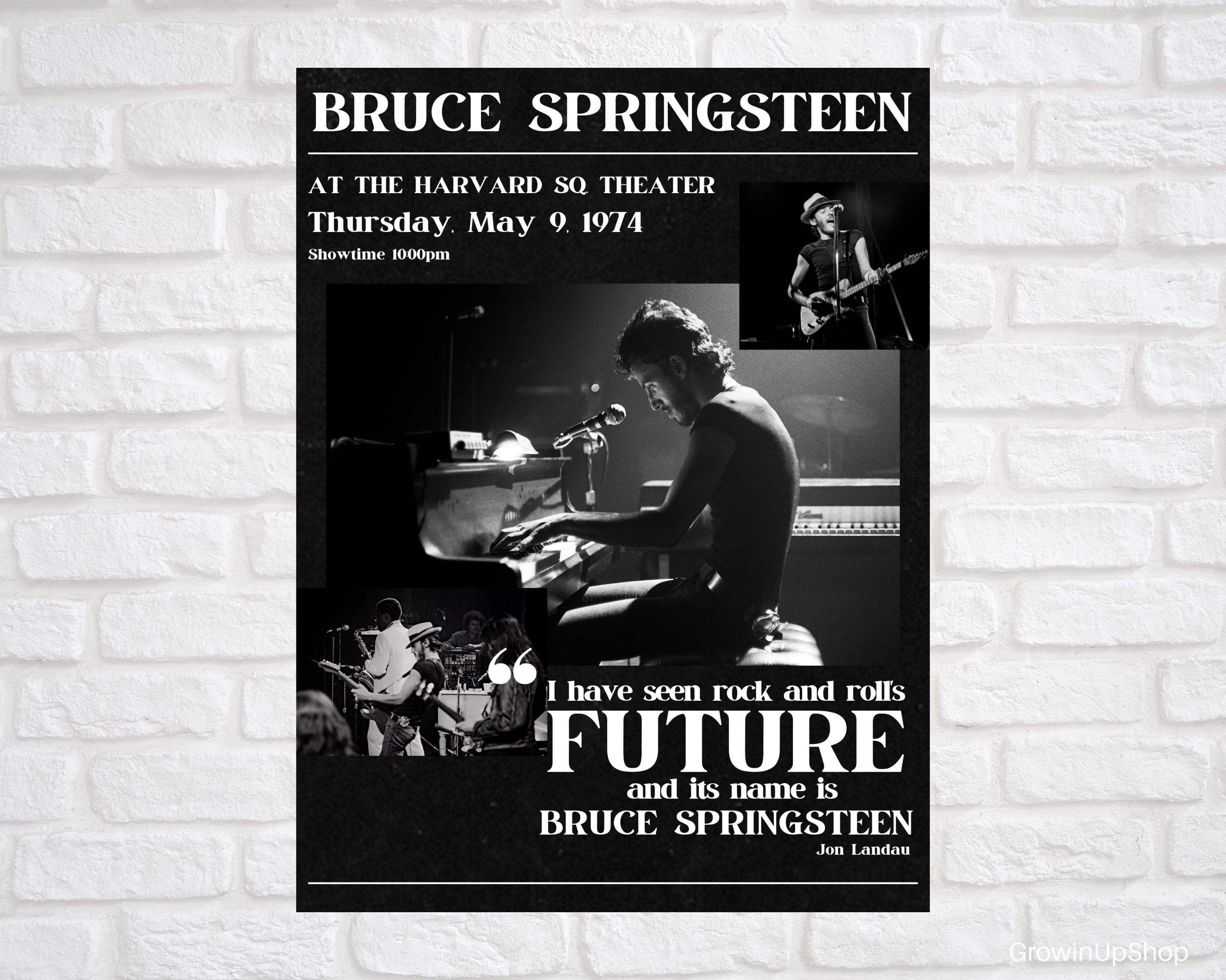 Bruce Springsteen 1974