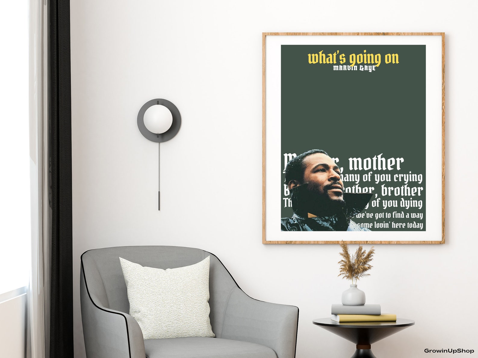 Marvin Gaye What's Going on Lyrics Poster | Digital Download - Etsy