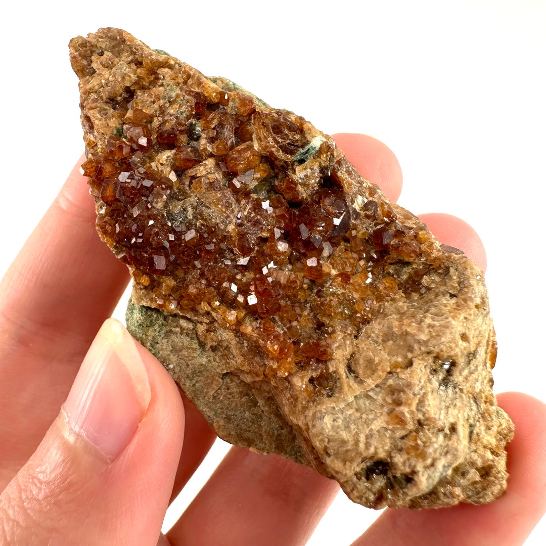 Spessartine Garnet pakistan Raw Garnet Crystal, Garnet Crystal, Rare ...