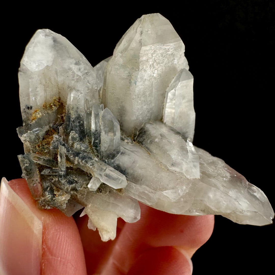 Lattice Quartz With Feldspar | Namibia Gitter Crystal - Etsy