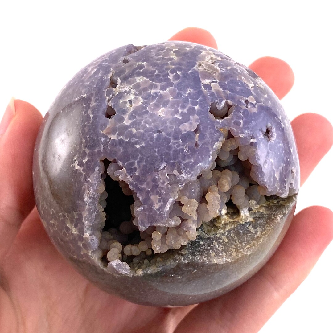 Grape Agate Sphere, Purple Grape Agate, Grape Agate Cluster, Grape ...