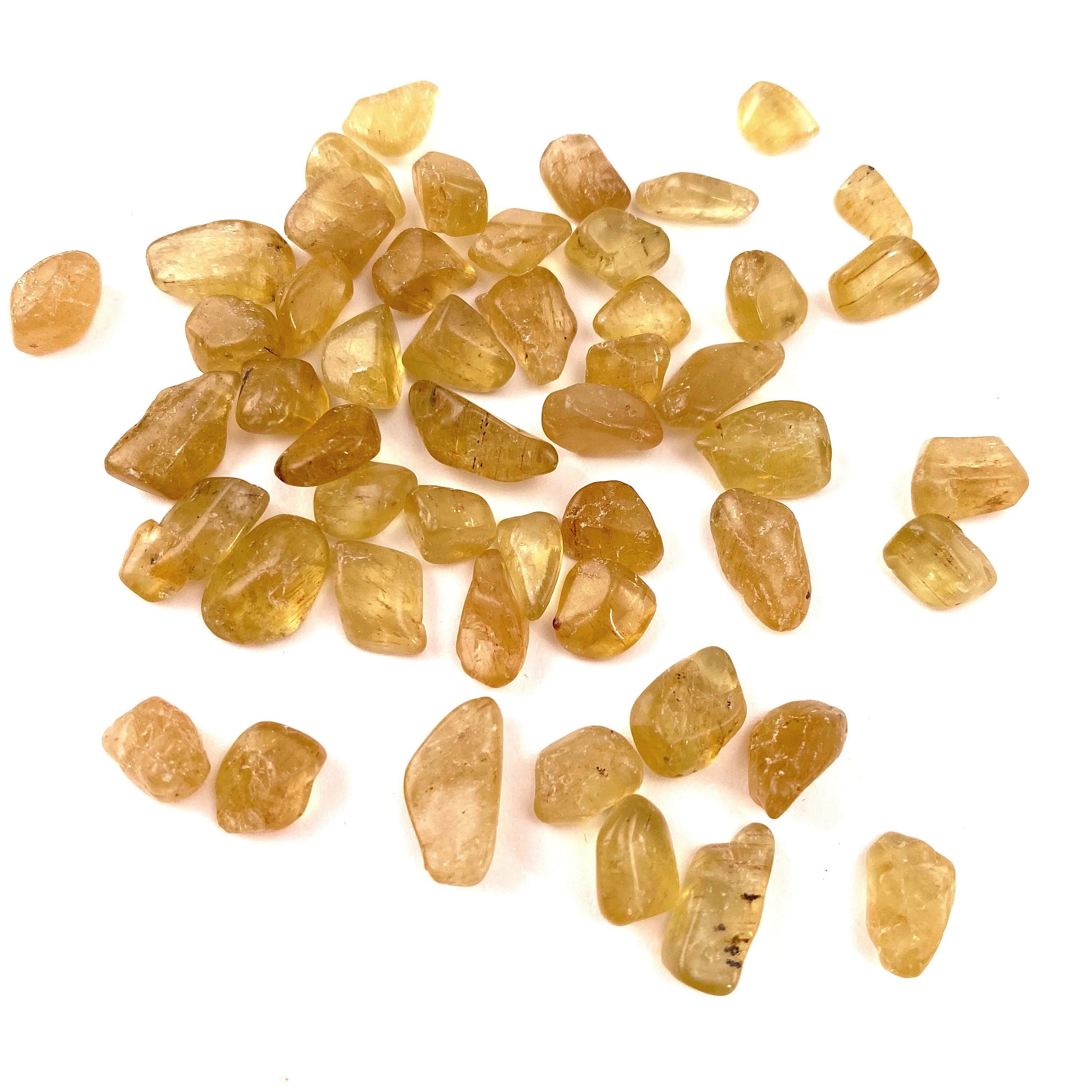 20g of Golden Quartz Mini Tumbled Stones Tumbled Crystal - Etsy