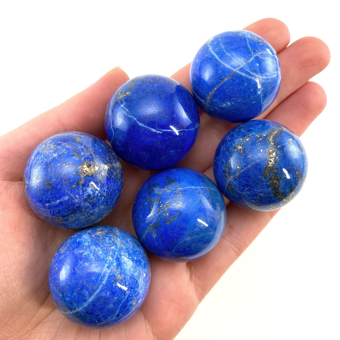 Lapis Lazuli Sphere | Natural Crystal Ball (28mm-33mm) - Etsy