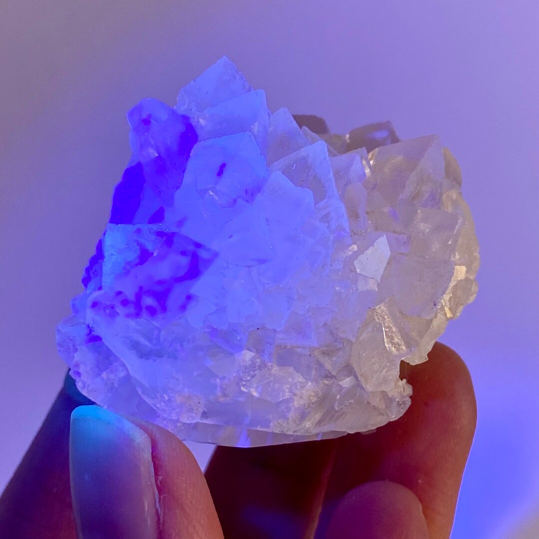 Fluorescent Calcite (indonesia) | Uv-reactive Calcite, Yellow Calcite ...