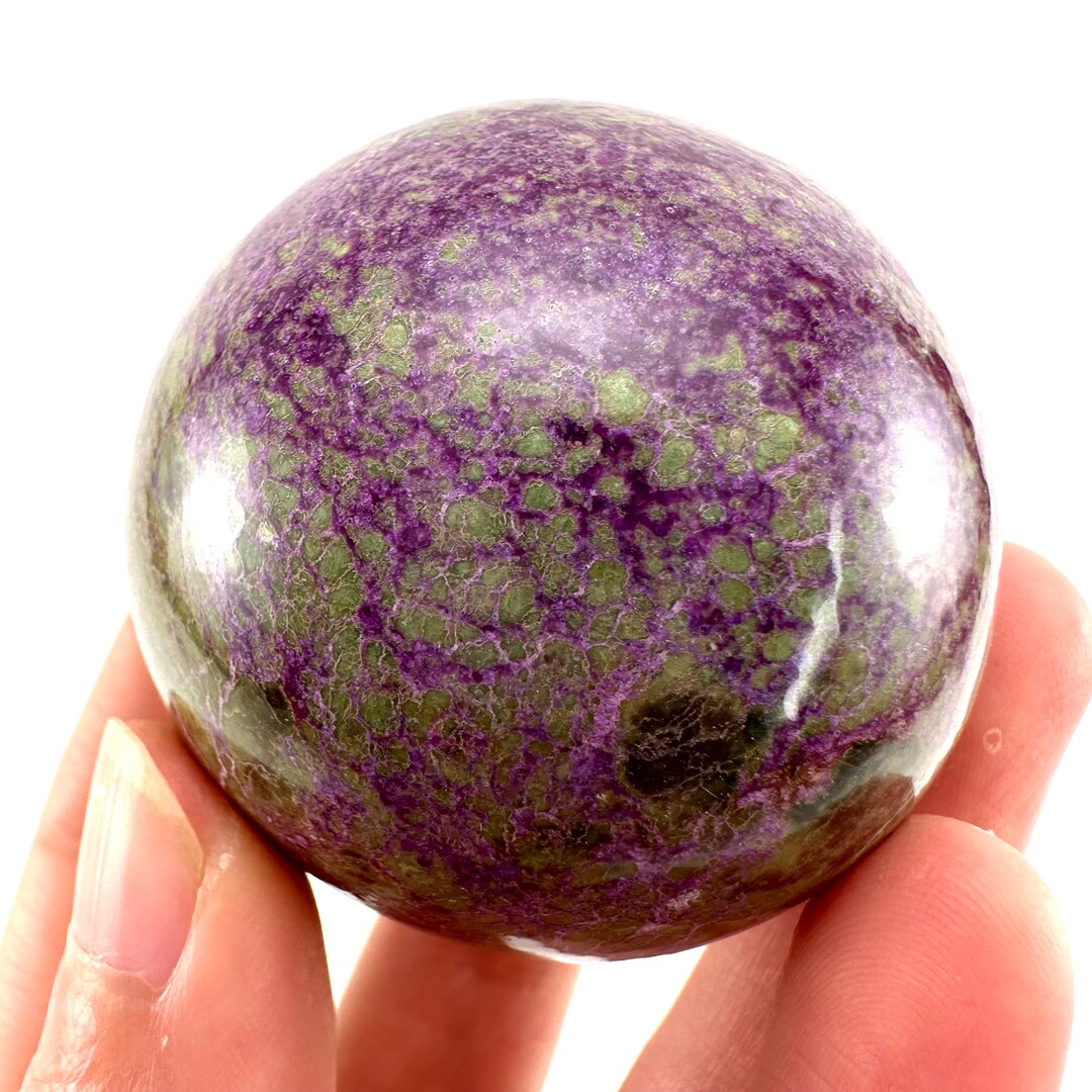 Stichtite Sphere, Purple Stichtite, Polished Stichtite, Mineral ...