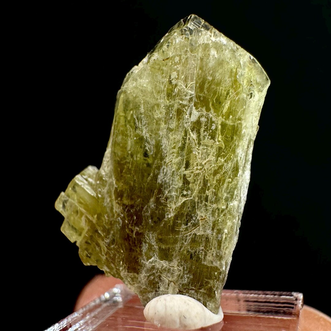Yellow Chrysoberyl Specimen | Raw Madagascar Crystal, Rare Mineral - Etsy