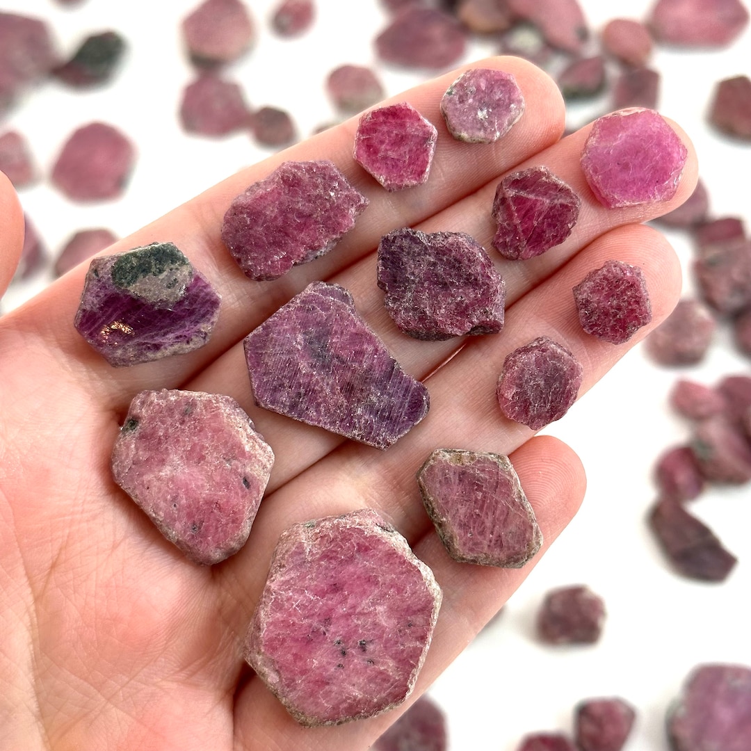 ONE Raw Ruby (madagascar) | Corundum Var. Ruby, Natural Red Ruby, Red ...