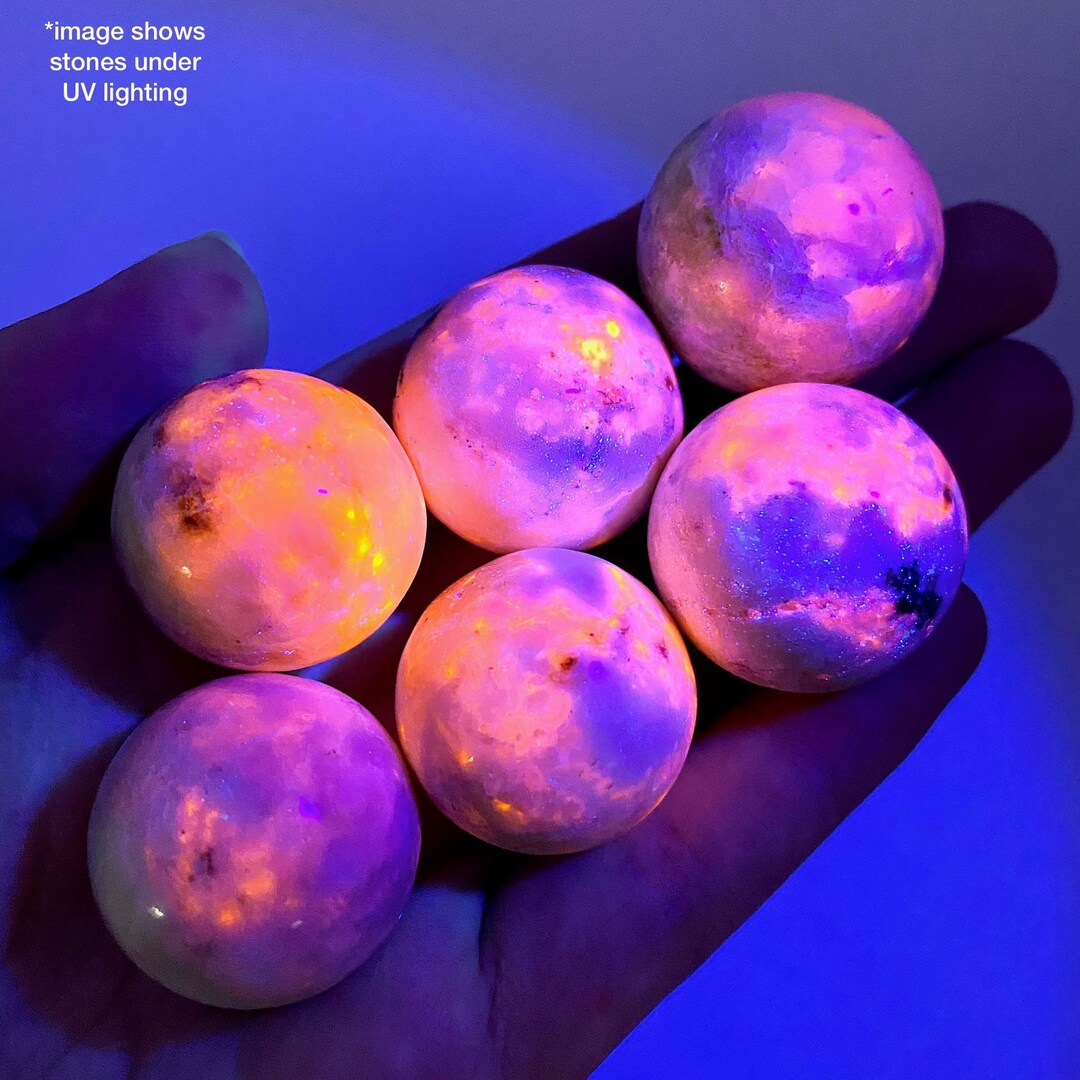 Rare Uv-reactive Hackmanite Sphere, Crystal Ball, Hackmanite Sphere ...