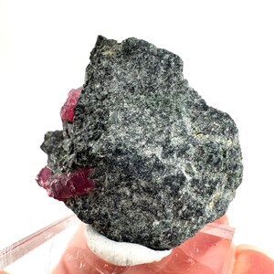 Natural Ruby on Matrix (tanzania) | Red Ruby, Authentic Ruby, Corundum ...