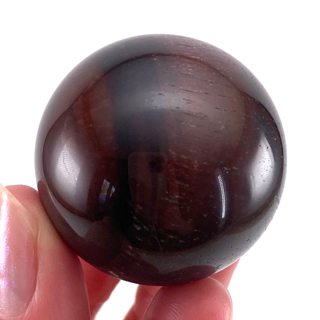 Red Tigers Eye Sphere, Crystal Ball, Tiger Eye Sphere - Etsy