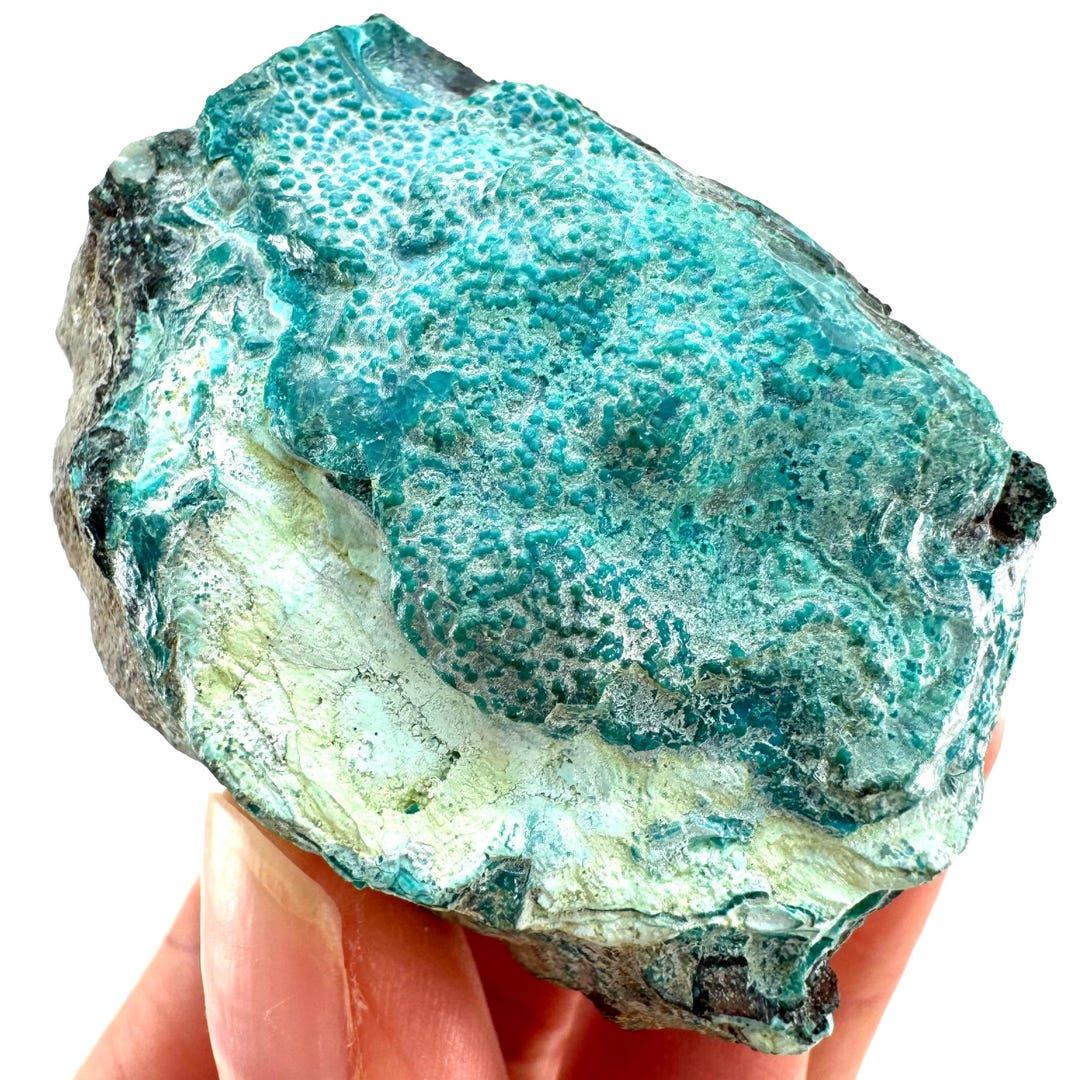 Chrysocolla Specimen (congo), Raw Chrysocolla, Botryoidal Chrysocolla ...
