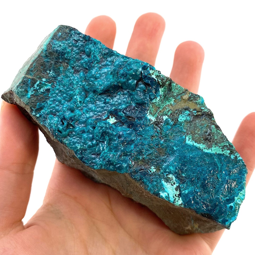Chrysocolla Specimen (congo), Raw Chrysocolla, Botryoidal Chrysocolla ...