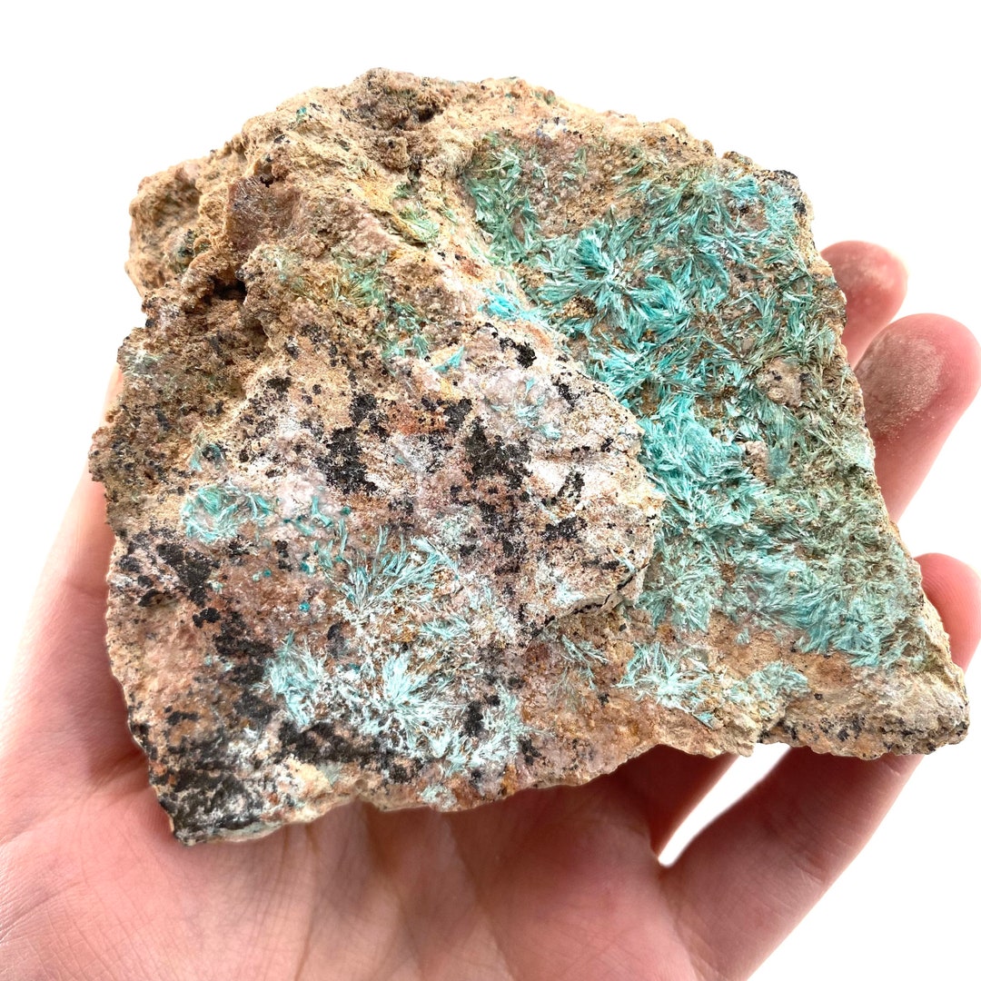 Arizona Aurichalcite Crystal Specimen | Mineral Cluster - Etsy