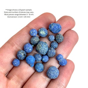 Azurite Blueberries (utah, USA) | Raw Azurite, Azurite Specimen ...