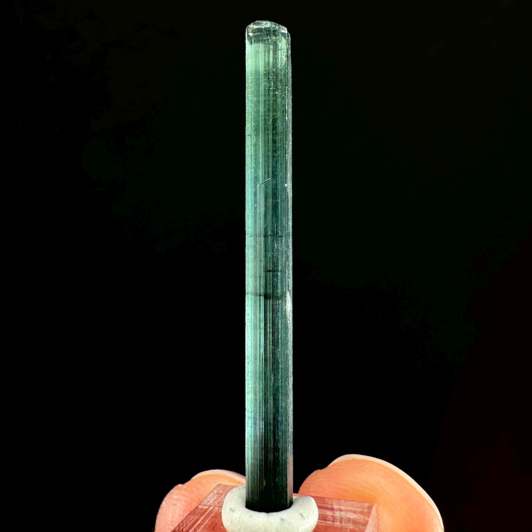 Indicolite Tourmaline Crystal | Natural Blue-green Mineral Specimen ...