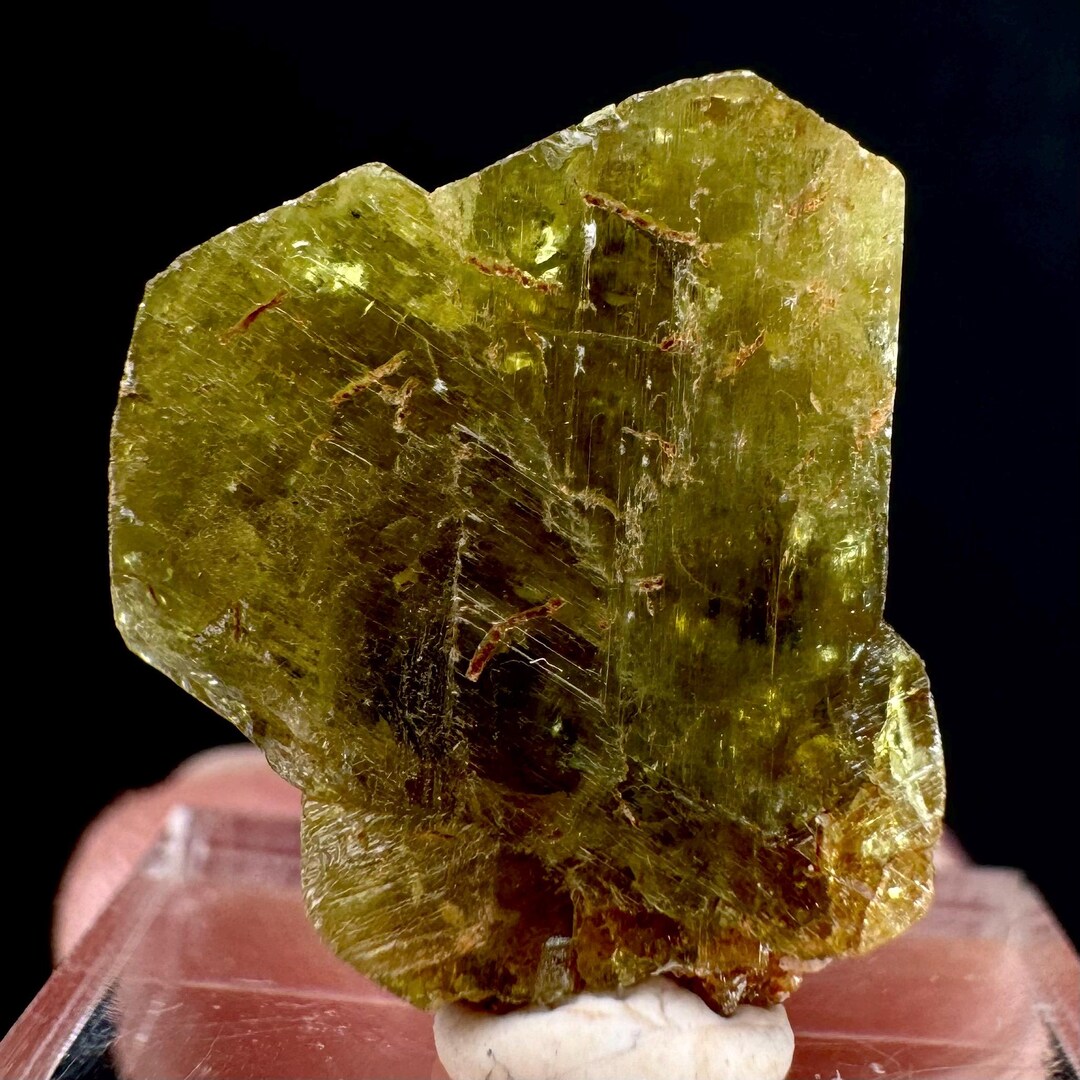 Raw Yellow Chrysoberyl Specimen | Madagascar Rare Mineral - Etsy