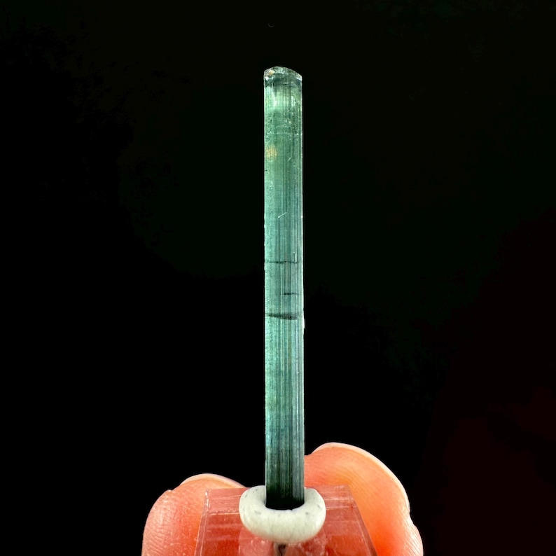 Indicolite Tourmaline Crystal | Natural Blue-green Mineral Specimen ...
