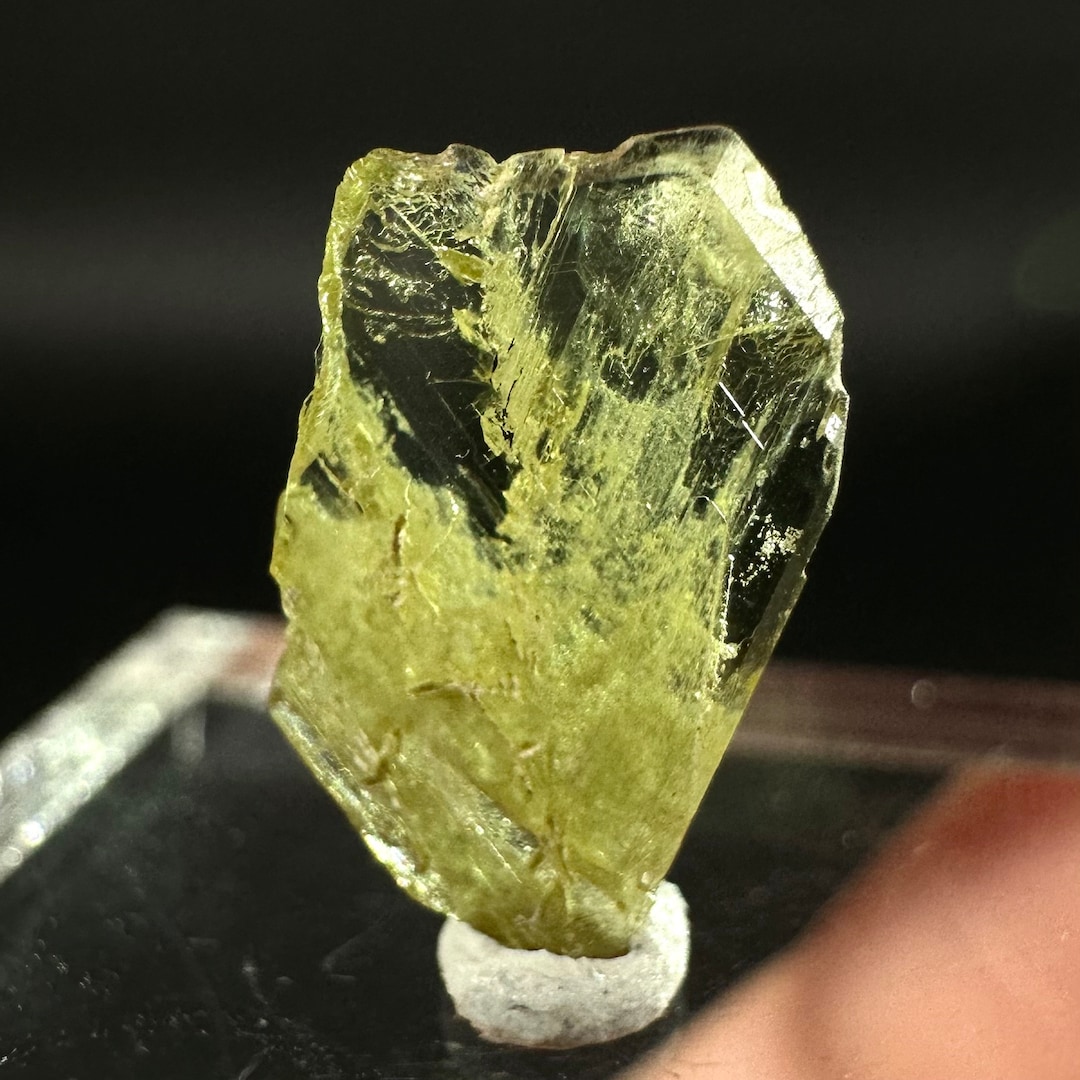 Chrysoberyl madagascar Yellow Chrysoberyl Specimen, Raw Chrysoberyl, Rare Minerals, Mineral ...