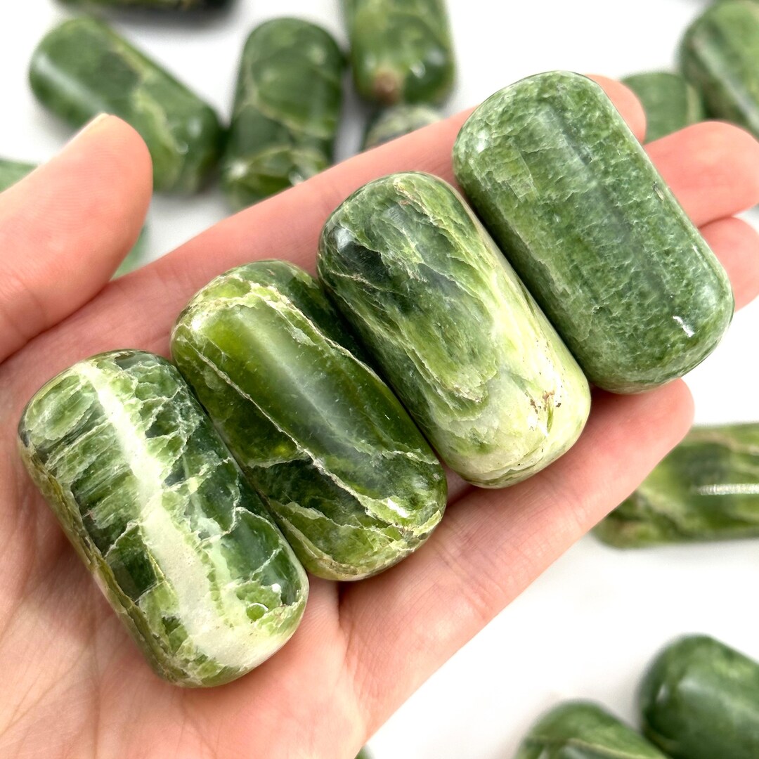 Rare! ONE Polished Tremolite, Natural Tremolite, Polished Tremolite ...