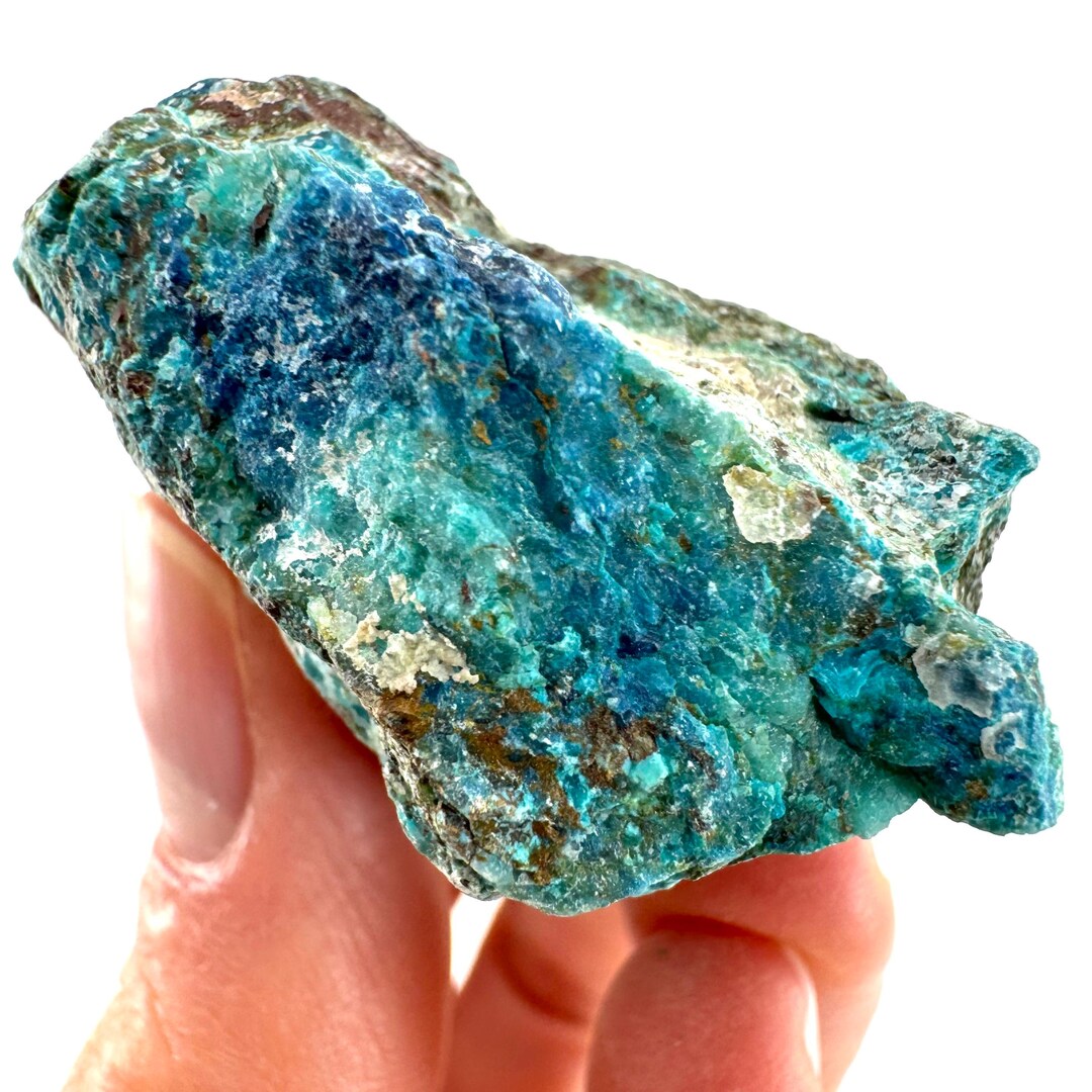 Shattuckite & Chrysocolla Specimen namibia, Raw Shattukite, Raw ...