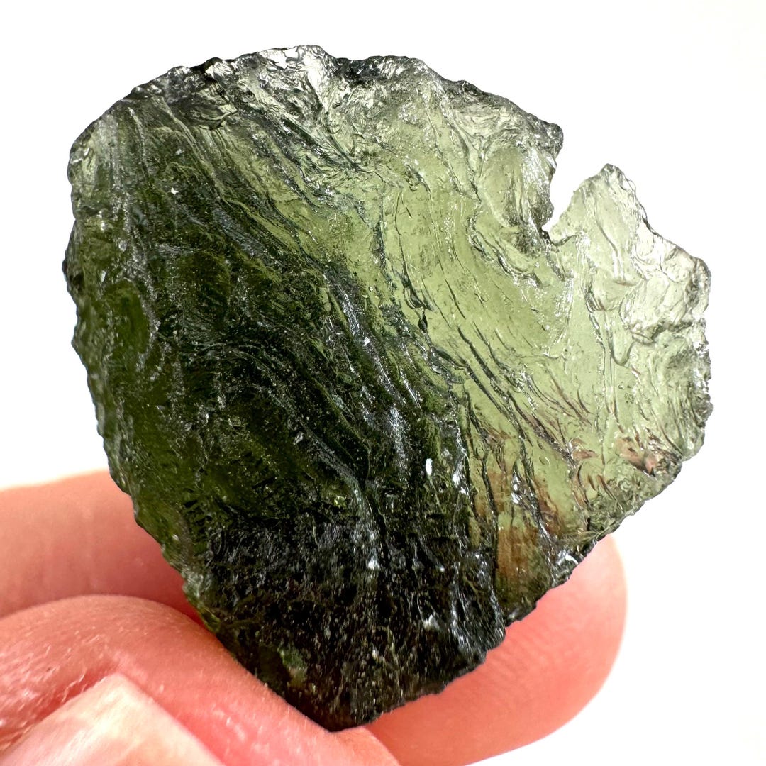 Genuine Moldavite czech Republic Moldavite Specimen, Tektite, Raw ...