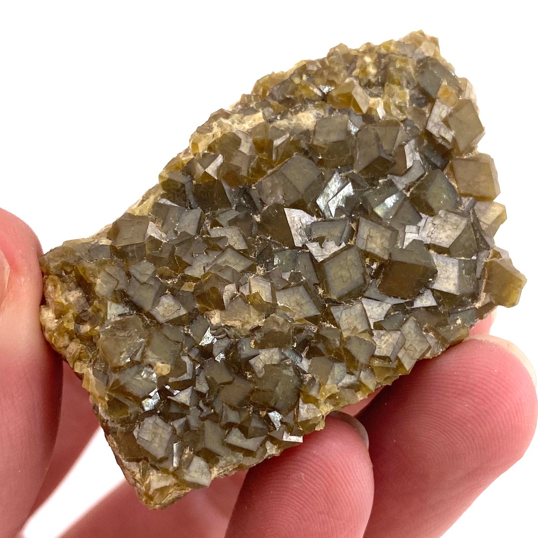 Andradite Garnet arizona, USA Green Garnet, Raw Garnet Crystal ...