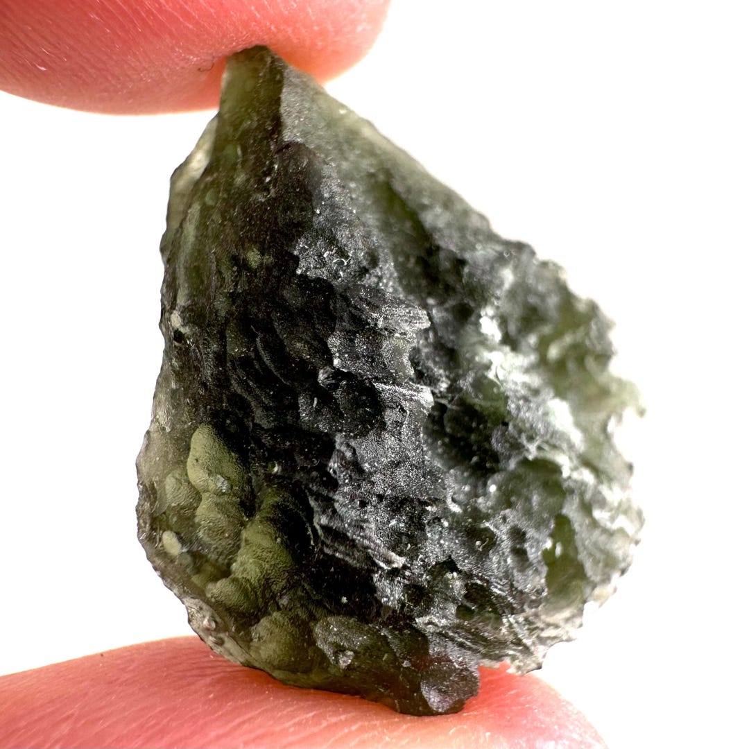 Genuine Moldavite (czech Republic) | Moldavite Specimen, Tektite, Raw ...