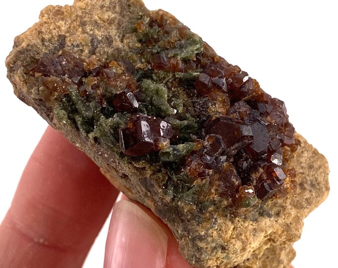 Spessartine Garnet (pakistan) | Raw Garnet Crystal, Garnet Crystal ...