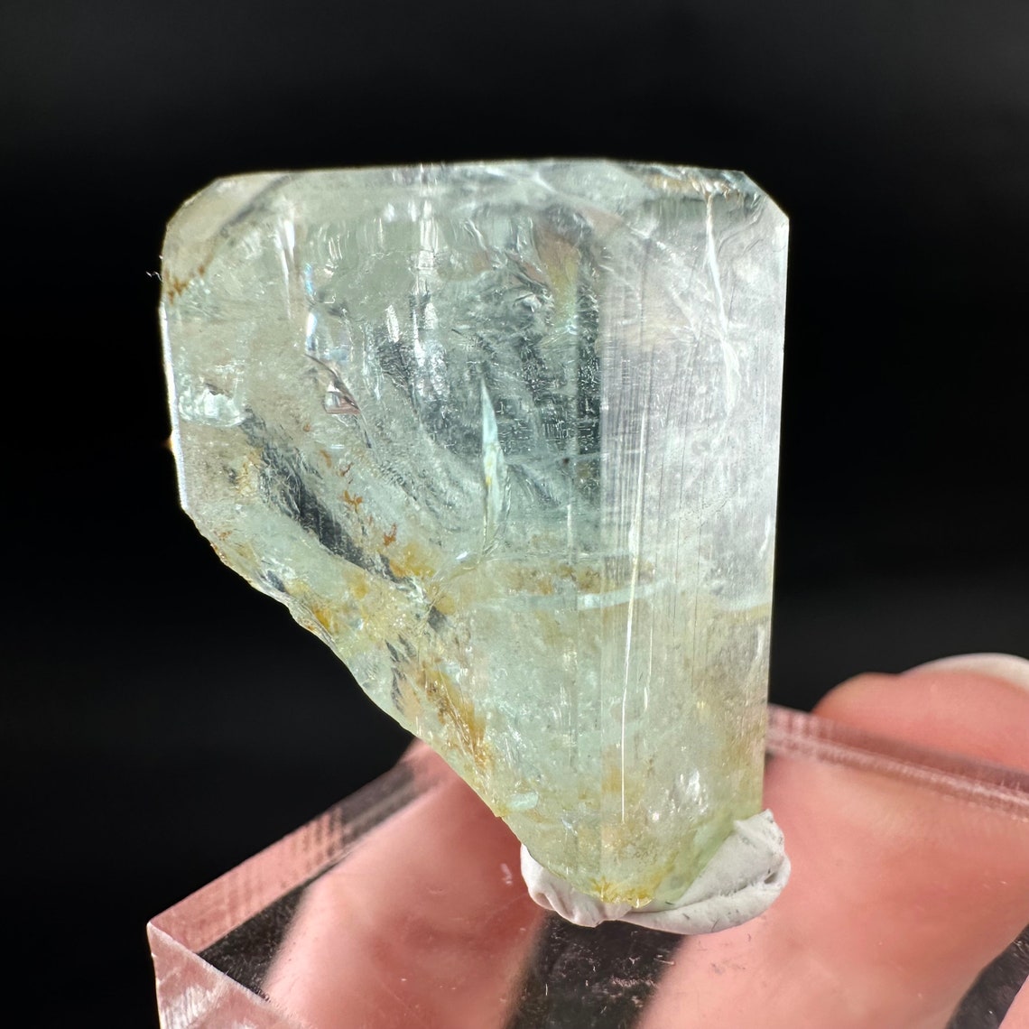Namibian Aquamarine Crystal Specimen | Raw Beryl Gemstone - Etsy