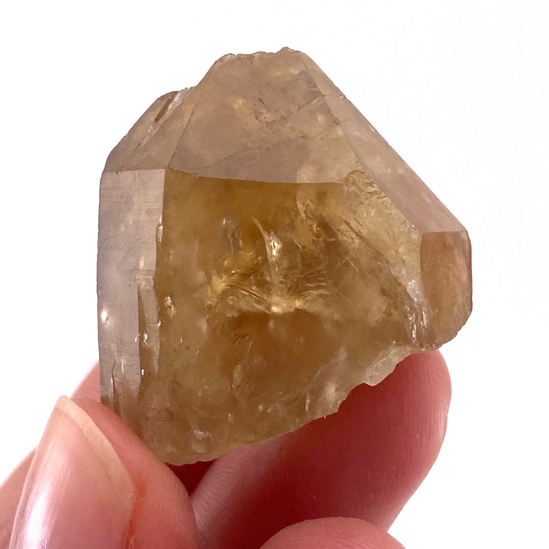 Natural Citrine Point congo, Natural Citrine, Citrine Crystal, Lwena ...