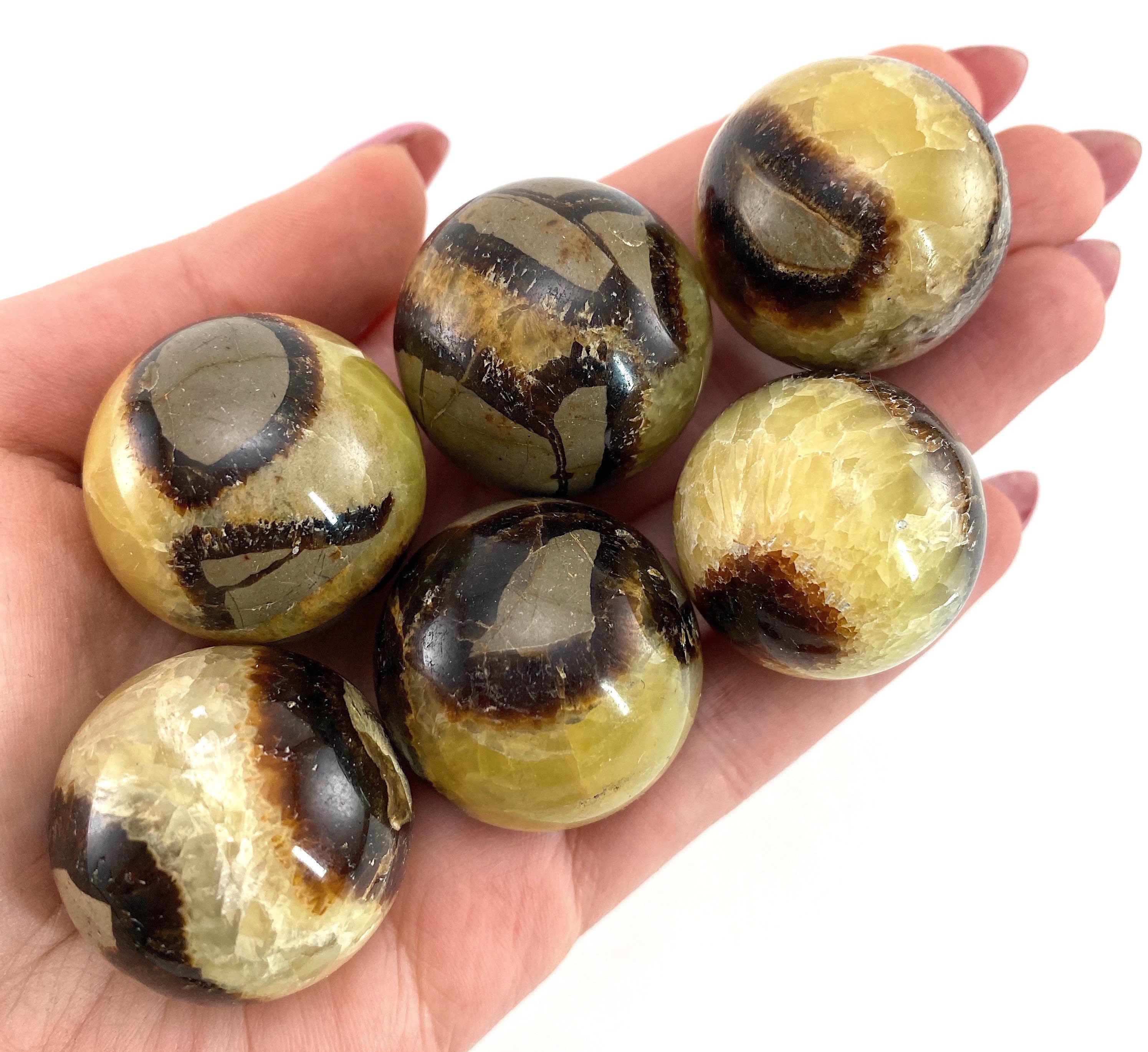 Septarian Sphere | Dragon Stone Crystal Ball (30mm) - Etsy