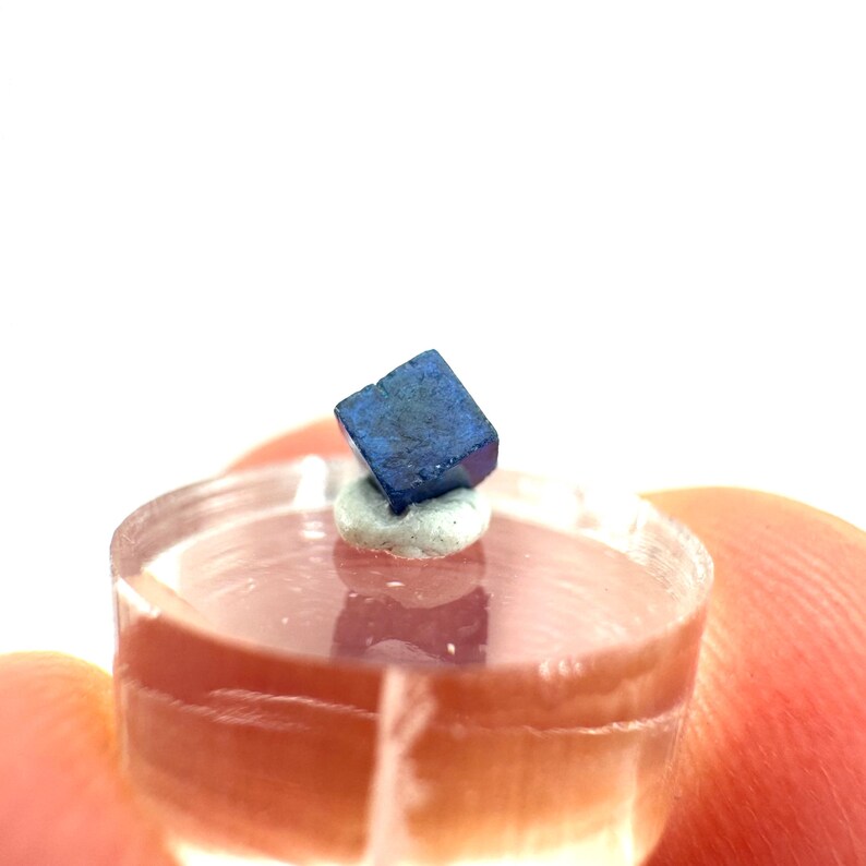 Boleite | Blue Cube Crystal, Tiny Rare Mineral Specimen From Mexico ...