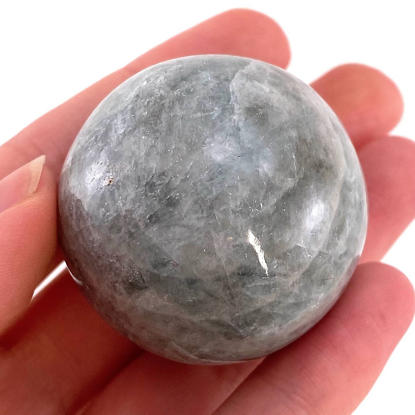 Aquamarine Sphere Aquamarine Ball Aquamarine Crystal - Etsy UK