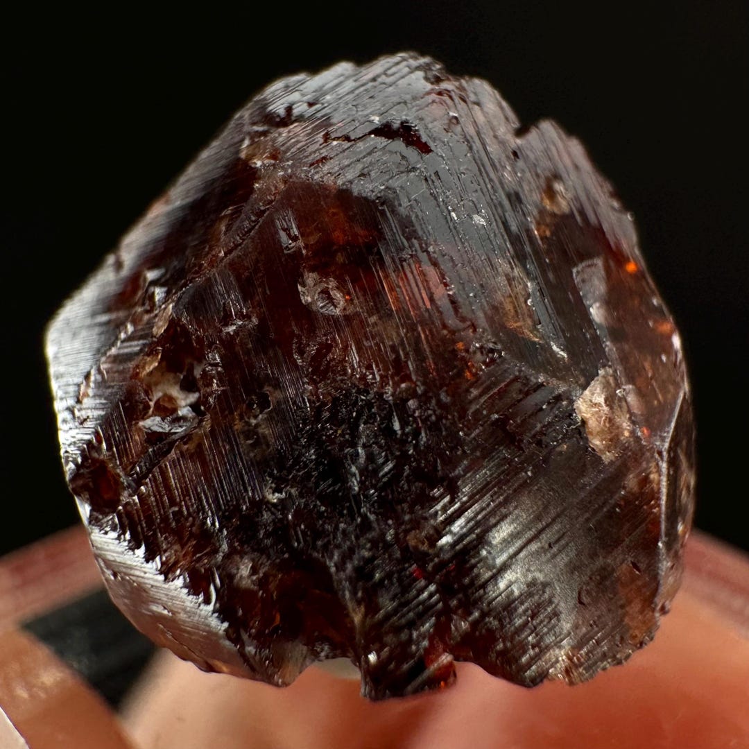 Etched Spessartine Garnet (pakistan) | Red Garnet, Raw Crystals, Rough ...