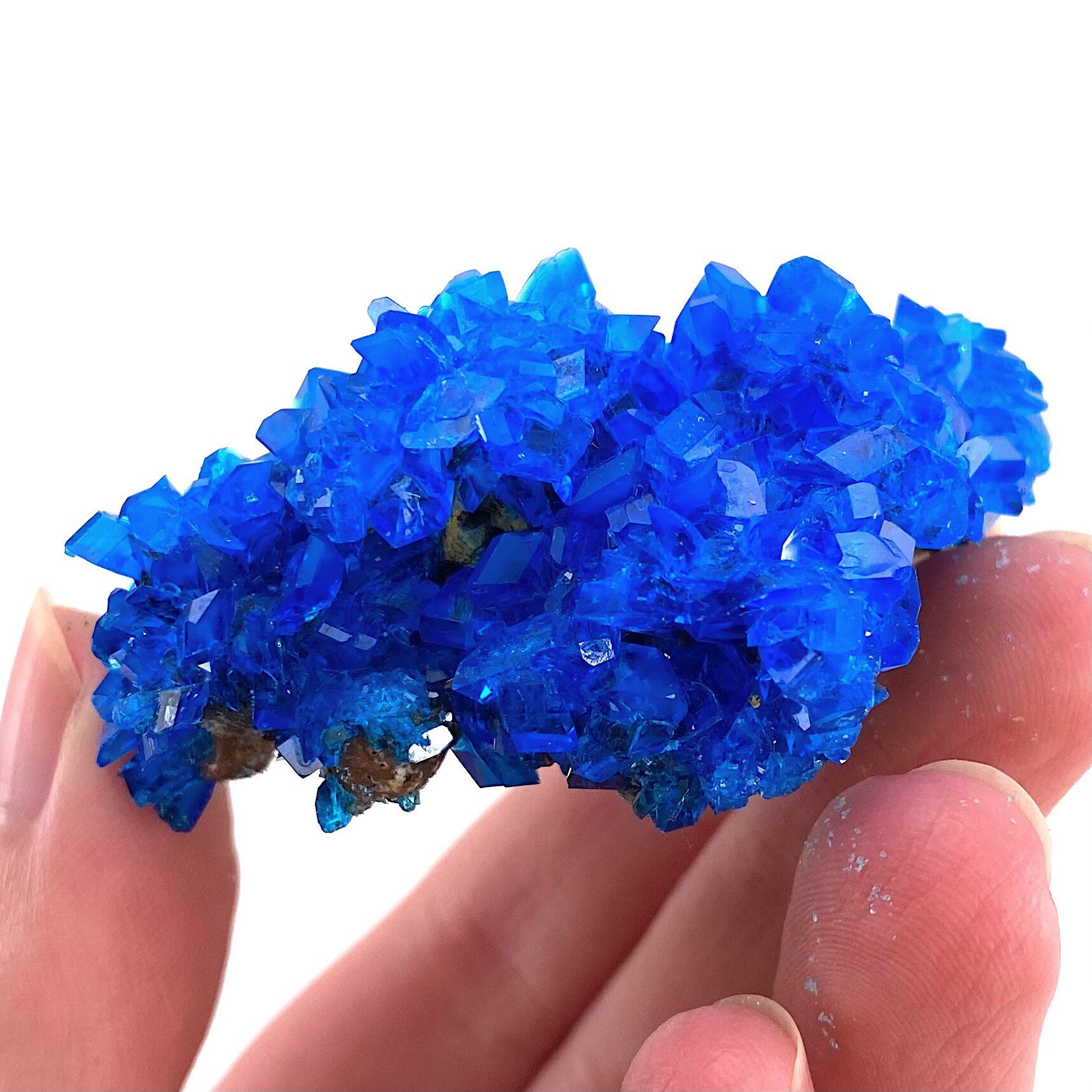 Chalcanthite Crystal Poland lab grown crystal crystal specimen blue ...
