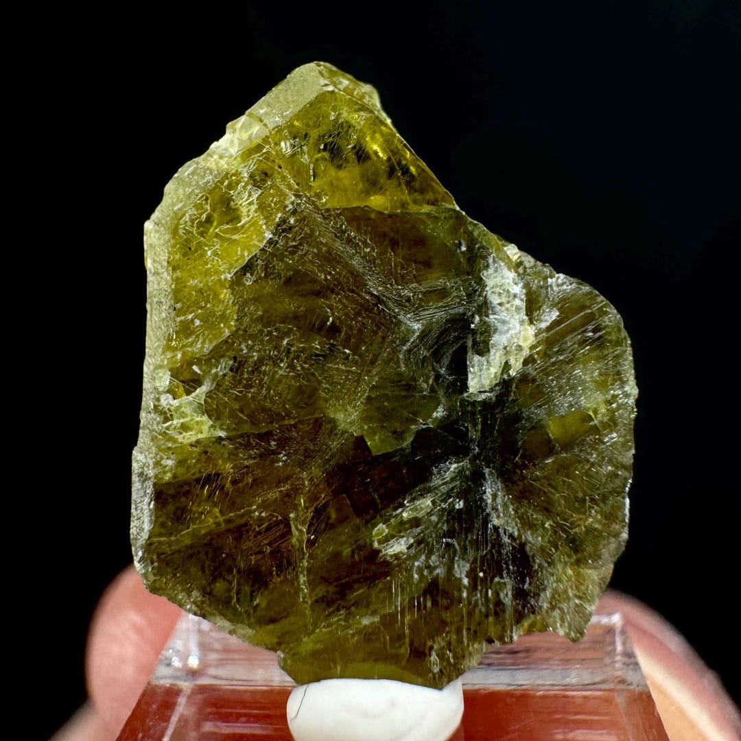 Chrysoberyl (madagascar) | Yellow Chrysoberyl Specimen, Raw Chrysoberyl ...