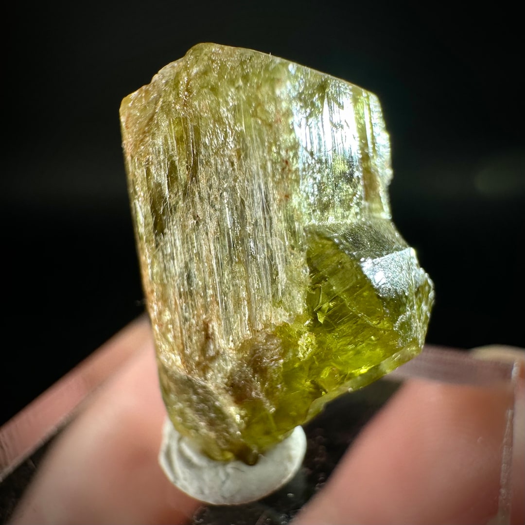 Chrysoberyl madagascar Yellow Chrysoberyl Specimen, Raw Chrysoberyl, Rare Minerals, Mineral ...